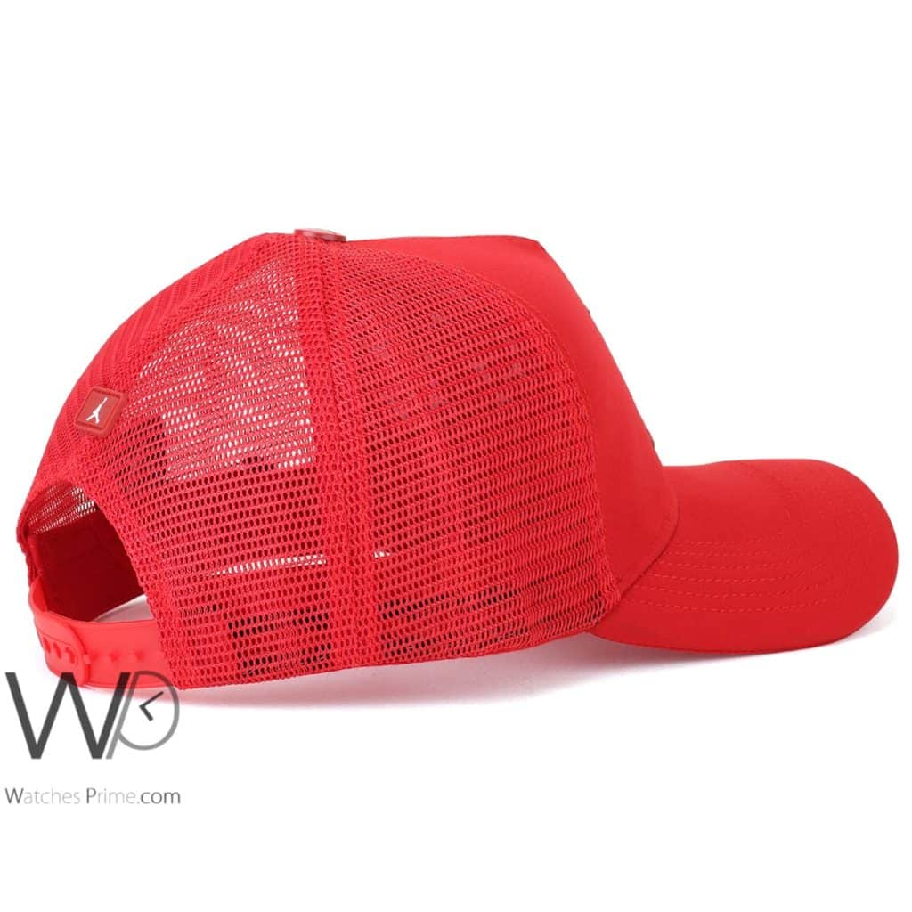 Nike Jordan Red trucker Net Cap | Watches Prime
