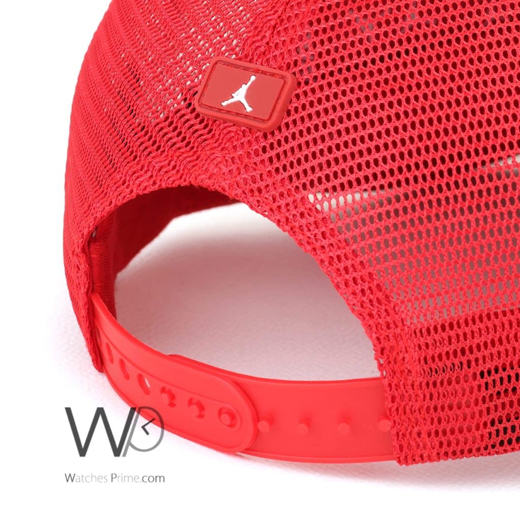 Nike Jordan Red trucker Net Cap | Watches Prime