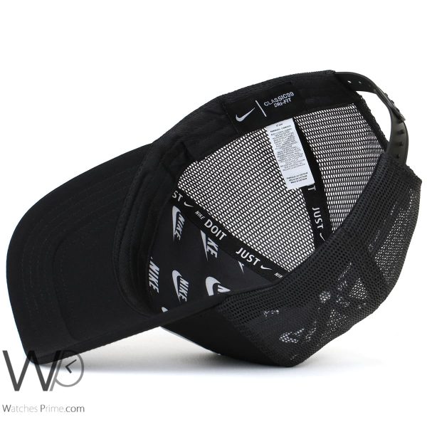 Nike Just Do It Black Mesh Hat | Watches Prime
