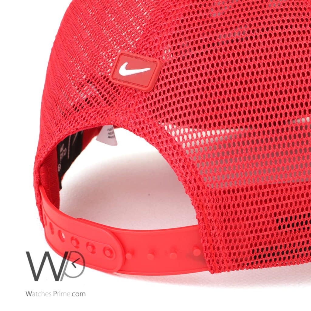 Nike Trucker Cap Red Mesh hat | Watches Prime