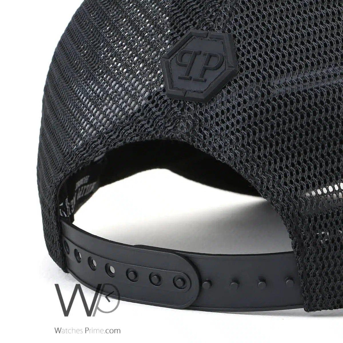 Philipp Plein PP Skull Trucker Black Cap | Watches Prime
