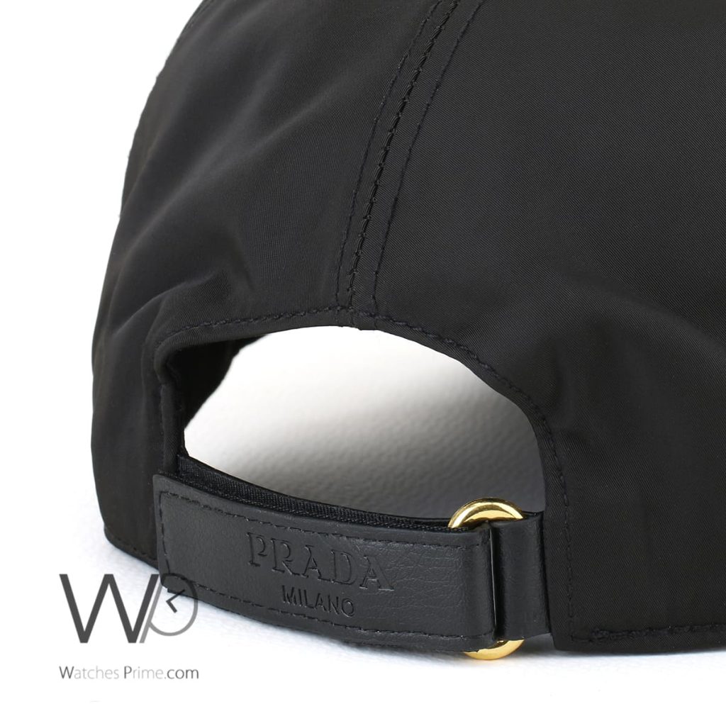 Prada Milano Baseball Black Cap | Watches Prime