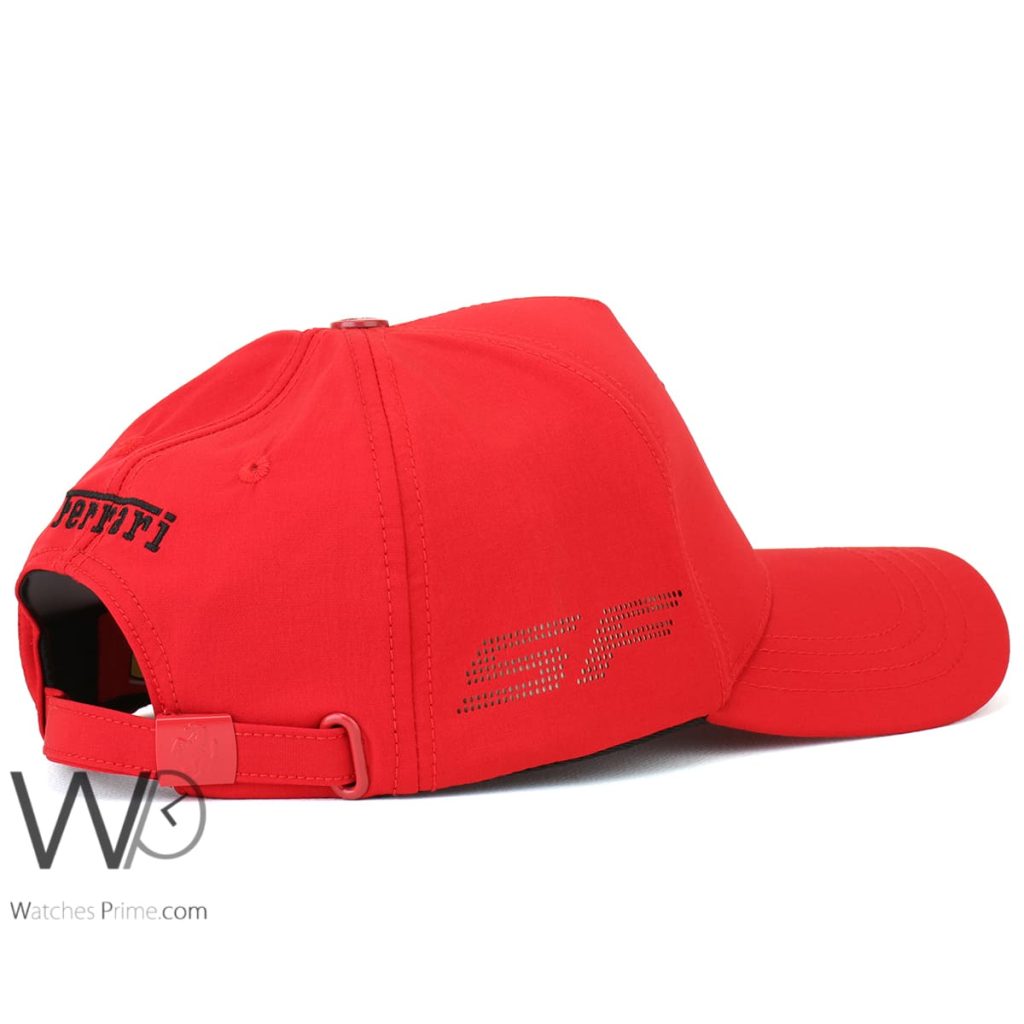 Ferrari SF Horse Red Baseball Cotton Cap | Watches Prime