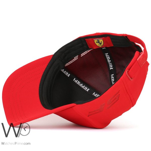 Ferrari SF Horse Red Baseball Cotton Cap | Watches Prime