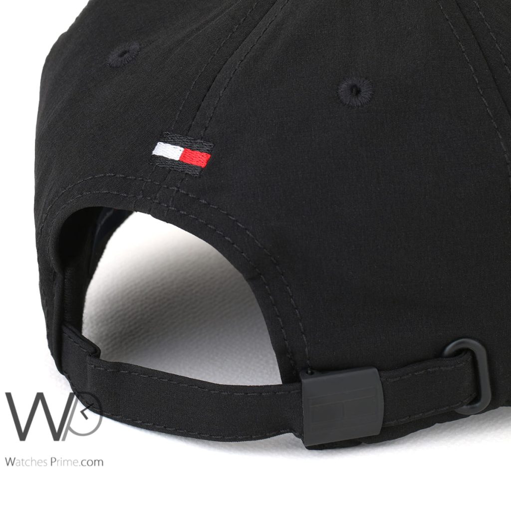 Tommy Hilfiger cotton Baseball Cap Black | Watches Prime