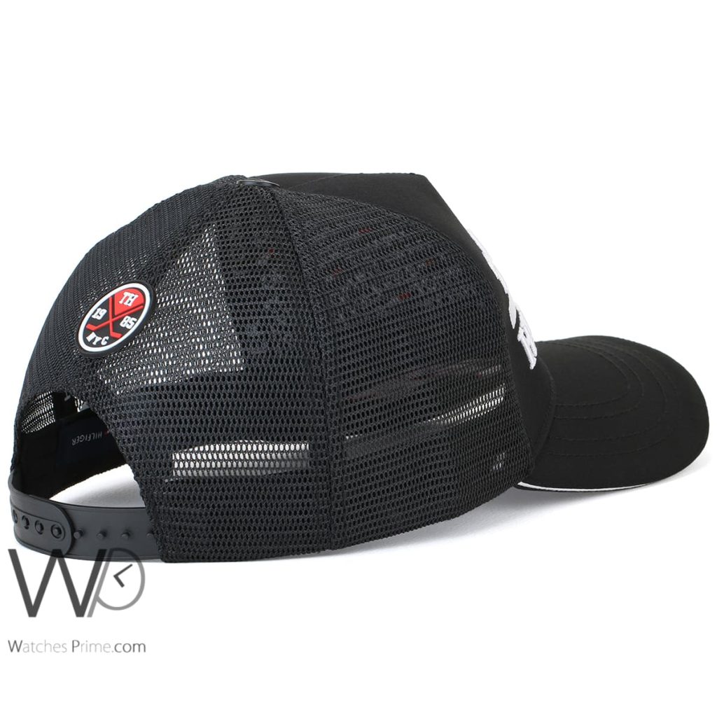 Tommy Hilfiger Black trucker Net Cap | Watches Prime