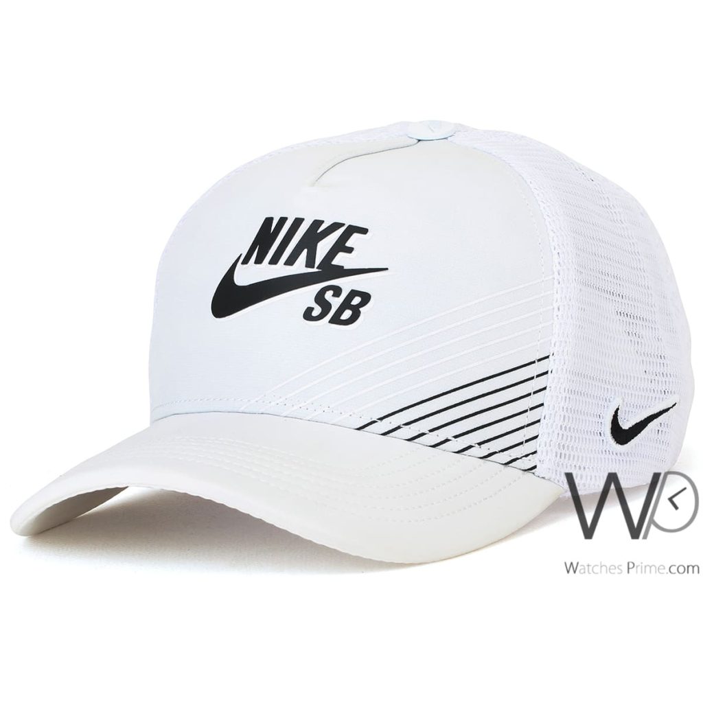 Nike SB White Mesh hat | Watches Prime