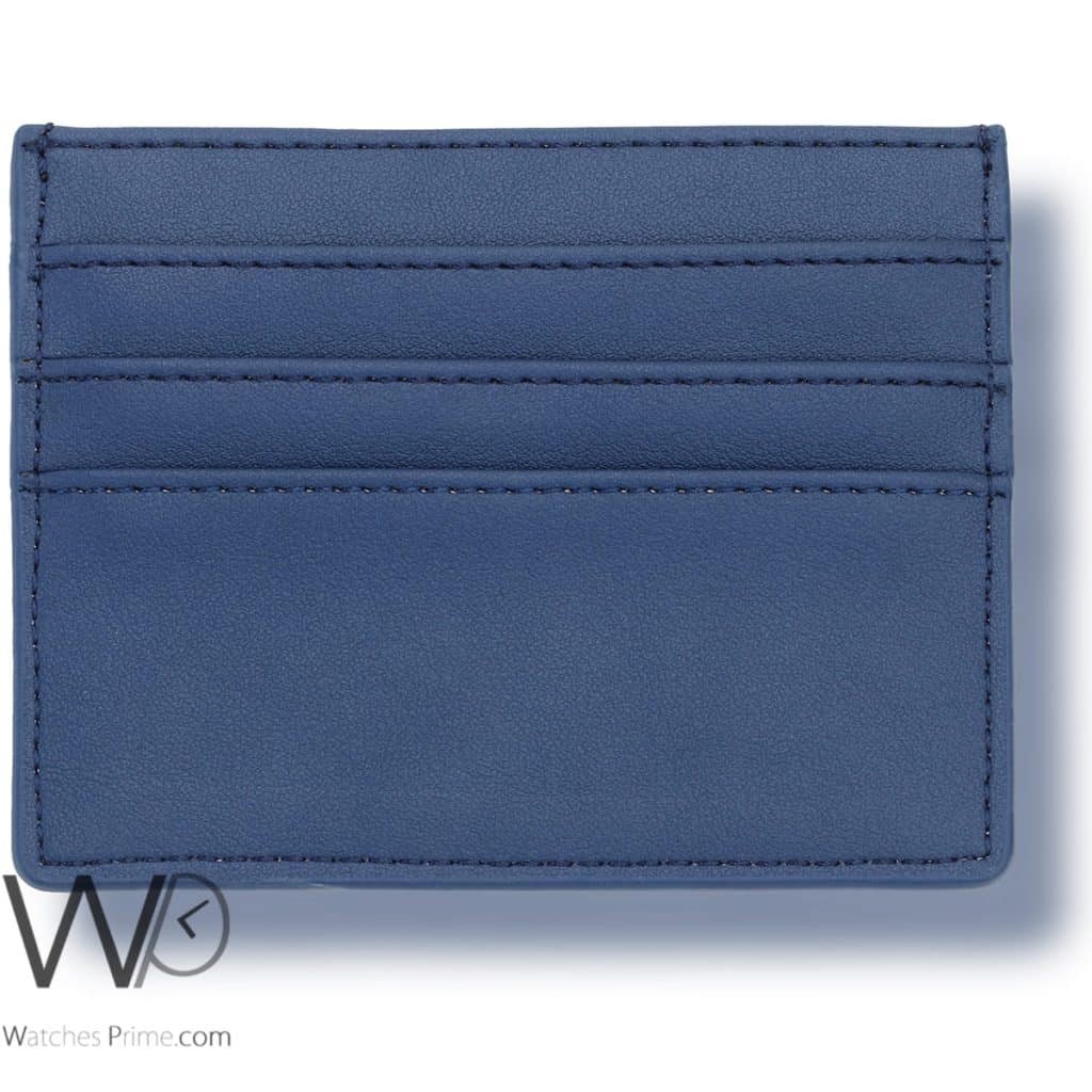 BMW Card Holder Wallet Blue For Men | Watches Prime