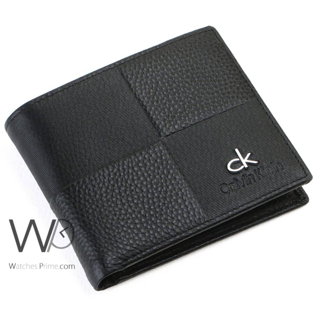 Calvin Klein CK Wallet Black For Men | Watches Prime