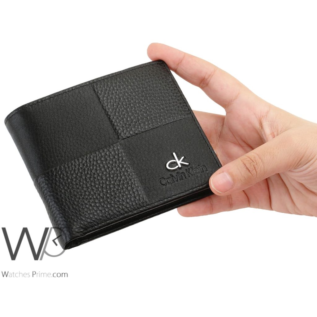 Calvin Klein CK Wallet Black For Men | Watches Prime