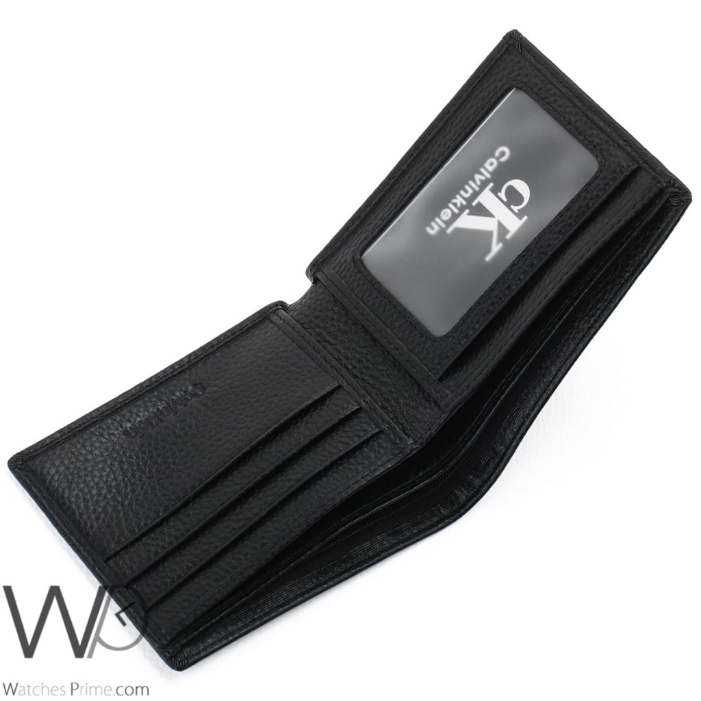 Calvin Klein CK Wallet Black For Men | Watches Prime