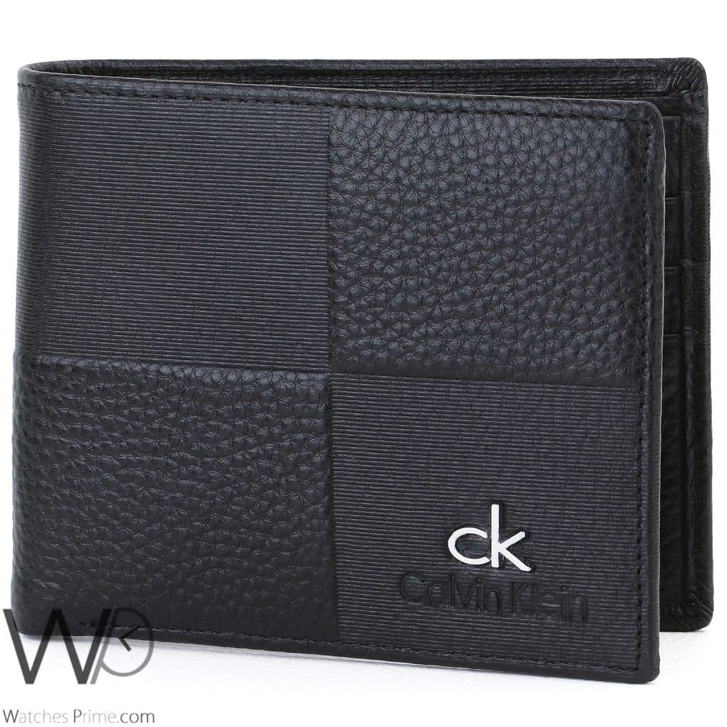 Calvin Klein CK Wallet Black For Men | Watches Prime