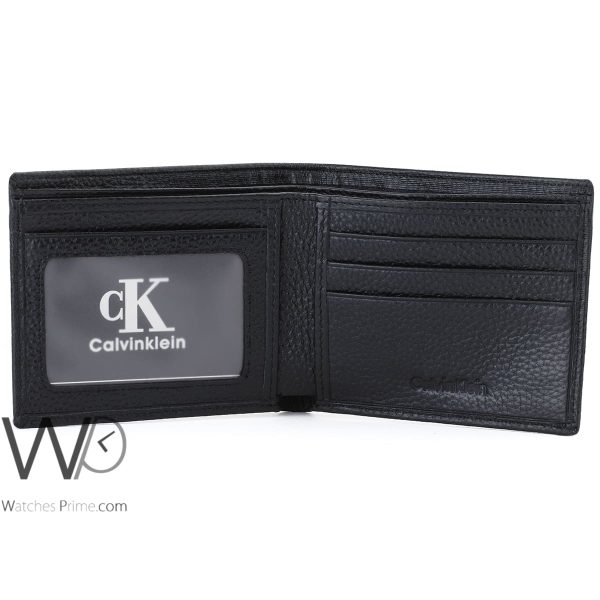 Calvin Klein CK Wallet Black For Men | Watches Prime