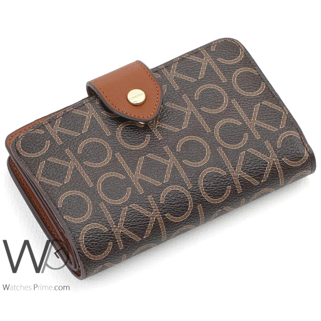 Calvin Klein CK Wallet Original Brown women | Watches Prime