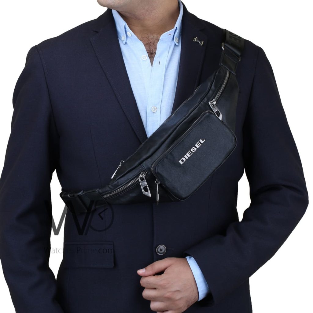 Diesel Leather Waist Belt Bag Men | Watches Prime