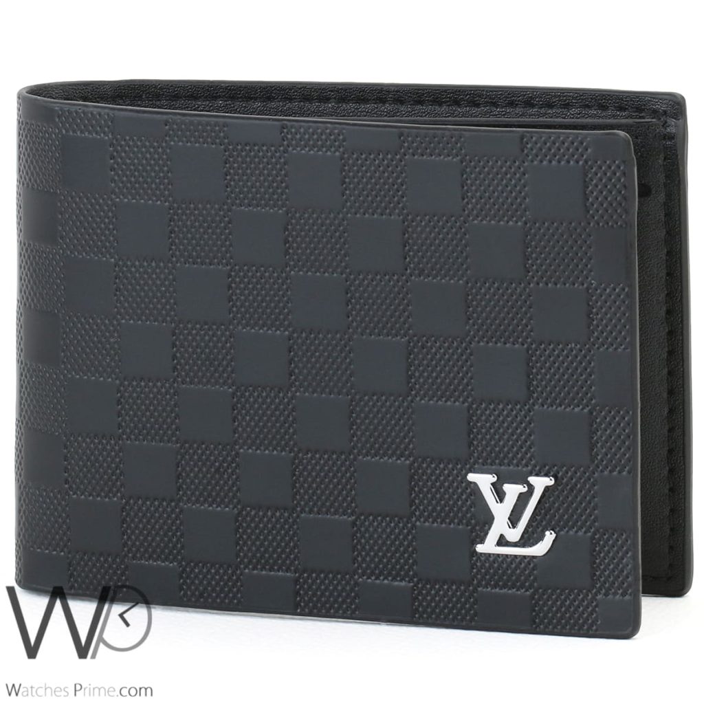 Louis Vuitton LV Wallet For Men Black | Watches Prime