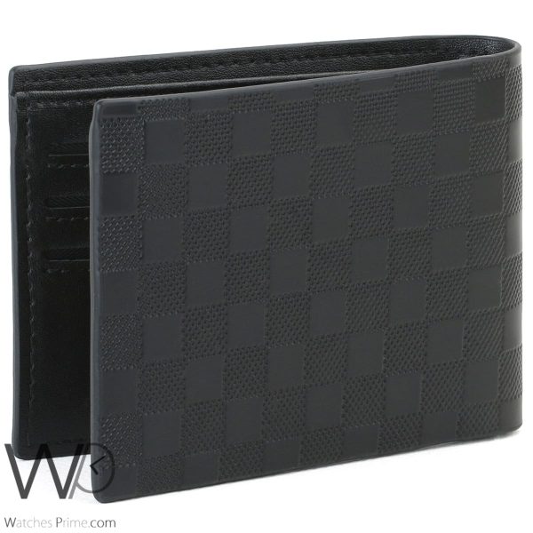 Louis Vuitton LV Wallet For Men Black | Watches Prime