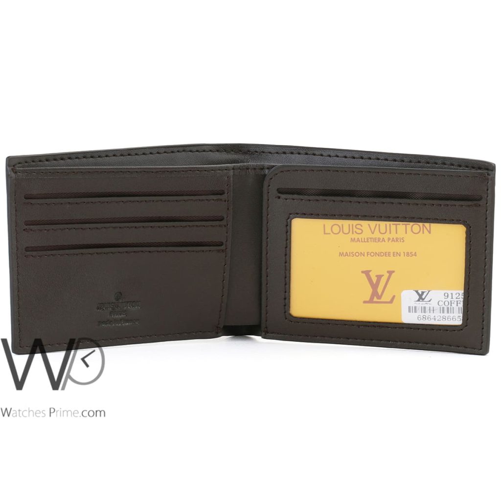 Louis Vuitton LV Wallet For Men Brown | Watches Prime