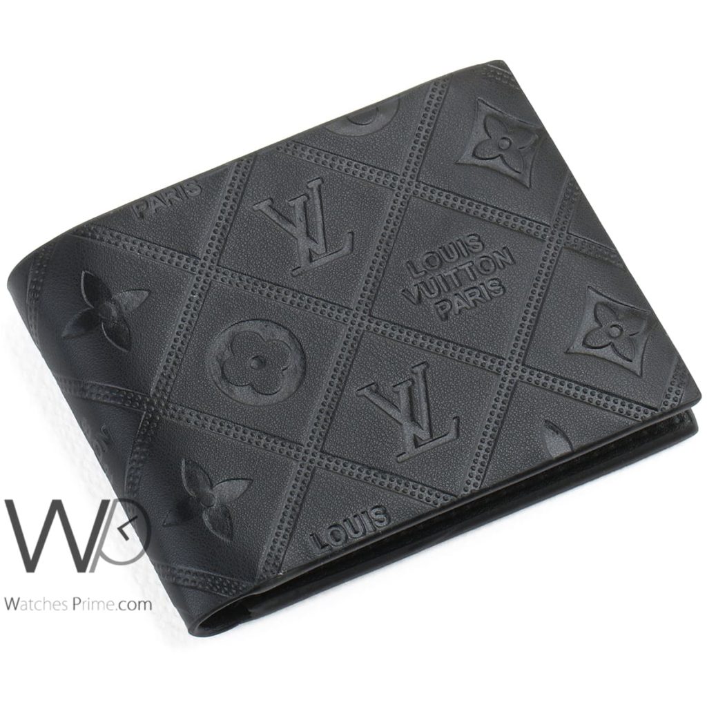 Louis Vuitton LV Wallet Black For Men | Watches Prime