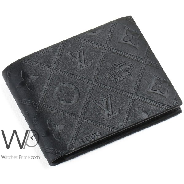 Louis Vuitton LV Wallet Black For Men | Watches Prime