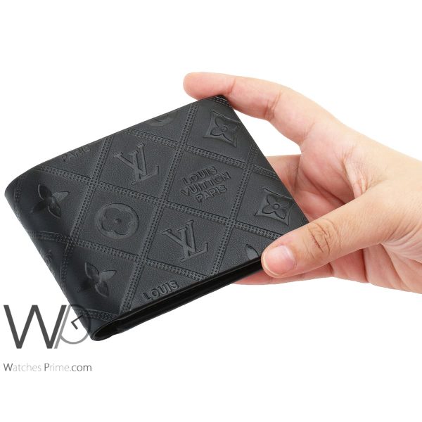 Louis Vuitton LV Wallet Black For Men | Watches Prime
