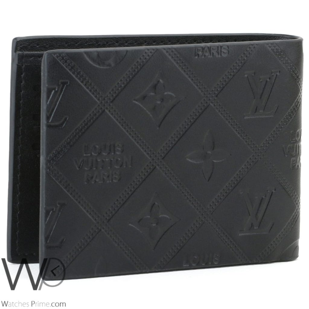 Louis Vuitton LV Wallet Black For Men | Watches Prime