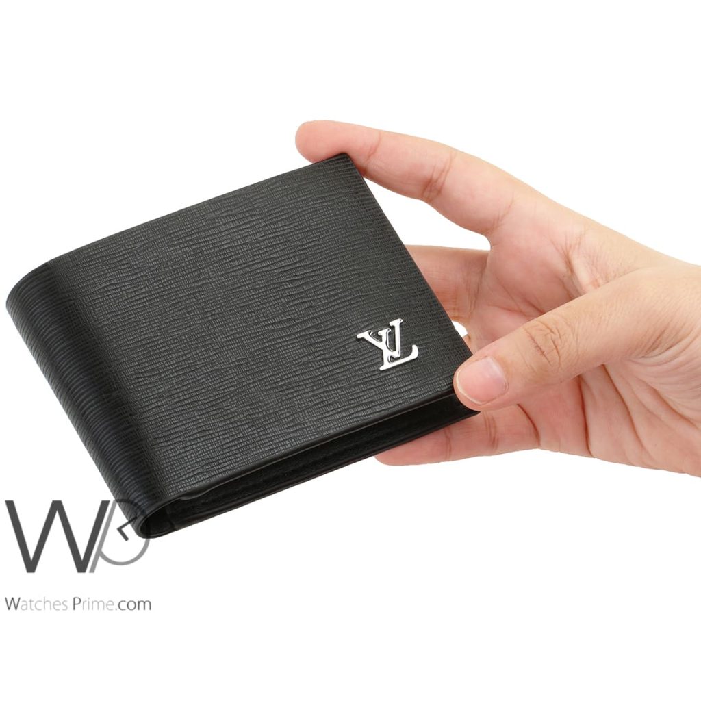 Louis Vuitton LV Wallet For Men Black| Watches Prime