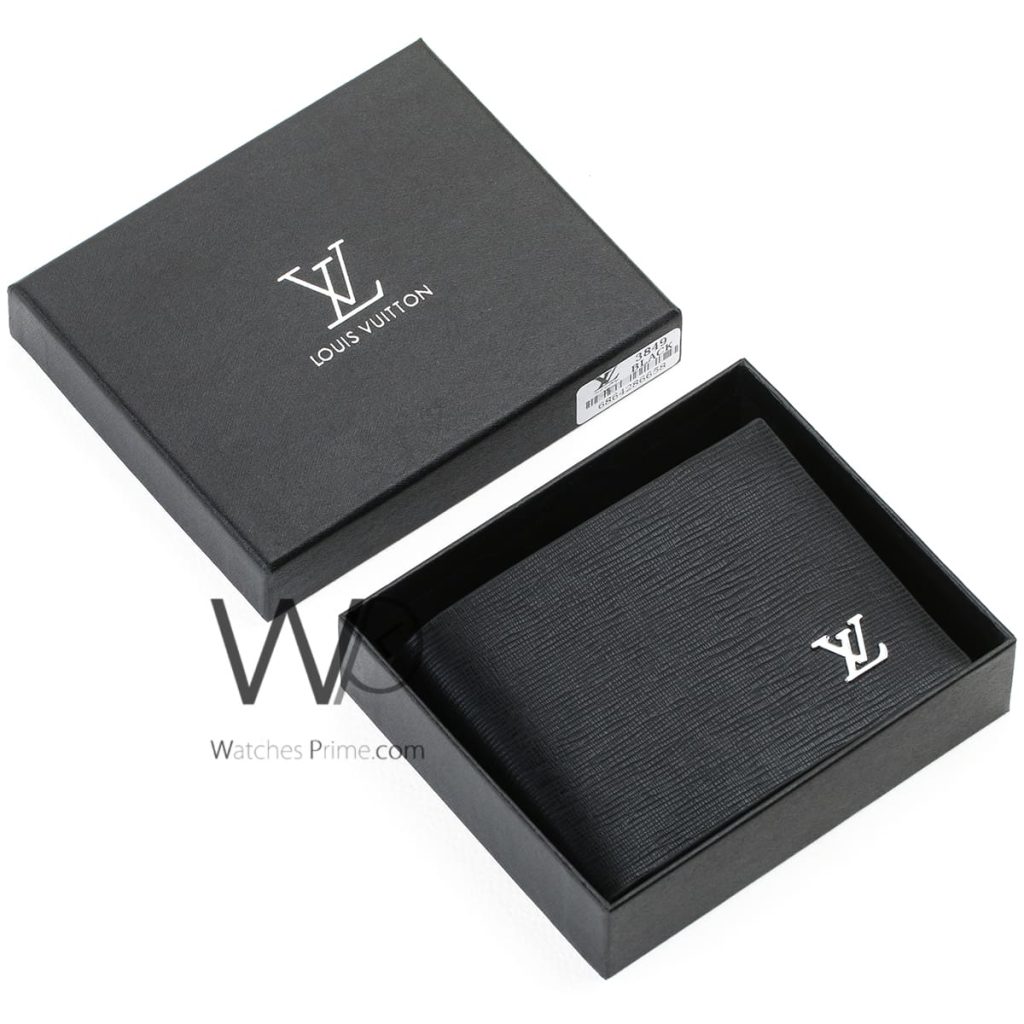 Louis Vuitton LV Wallet For Men Black| Watches Prime
