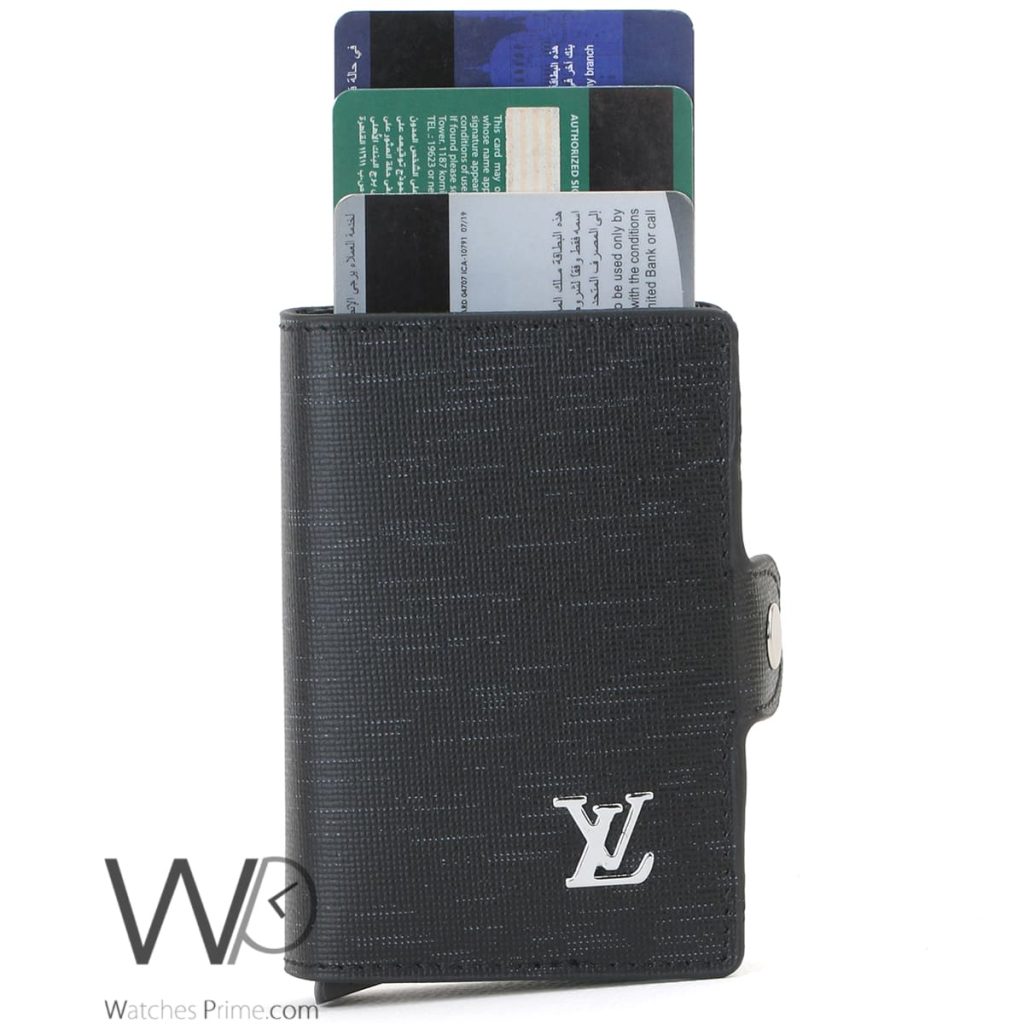 Louis Vuitton LV Card Holder wallet Black | Watches Prime