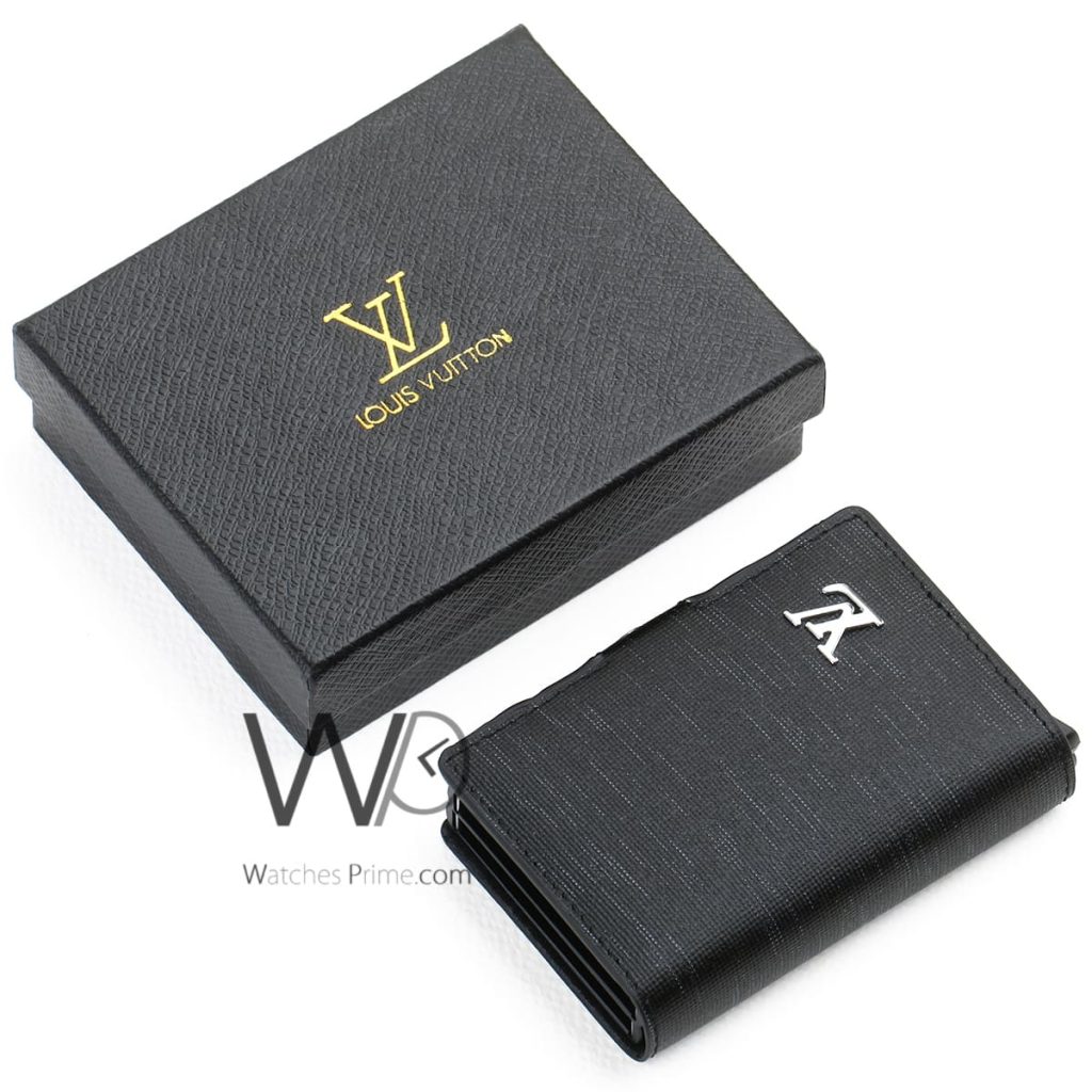 Louis Vuitton LV Card Holder wallet Black | Watches Prime
