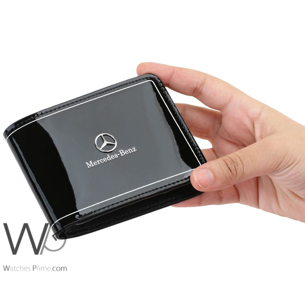 Mercedes Benz Wallet Black For Men | Watches Prime