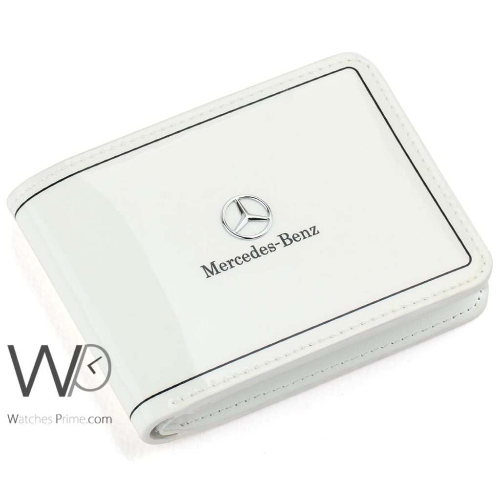 Mercedes Benz Wallet White For Men | Watches Prime