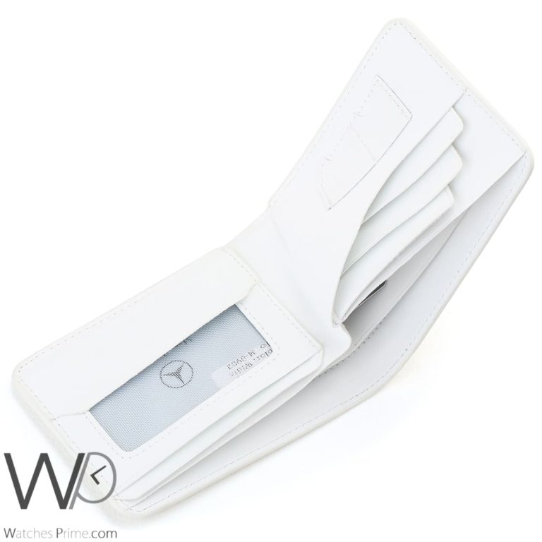 Mercedes Benz Wallet White For Men | Watches Prime
