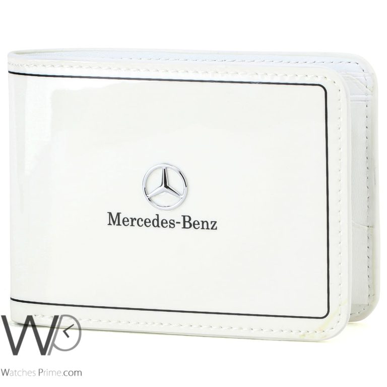 Mercedes Benz Wallet White For Men | Watches Prime