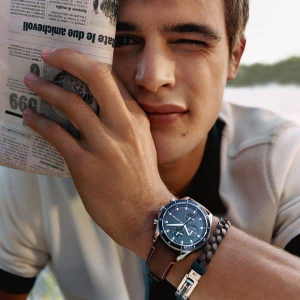 ساعة تومي هيلفيغر للرجال باركر 1791837 | واتشز برايم