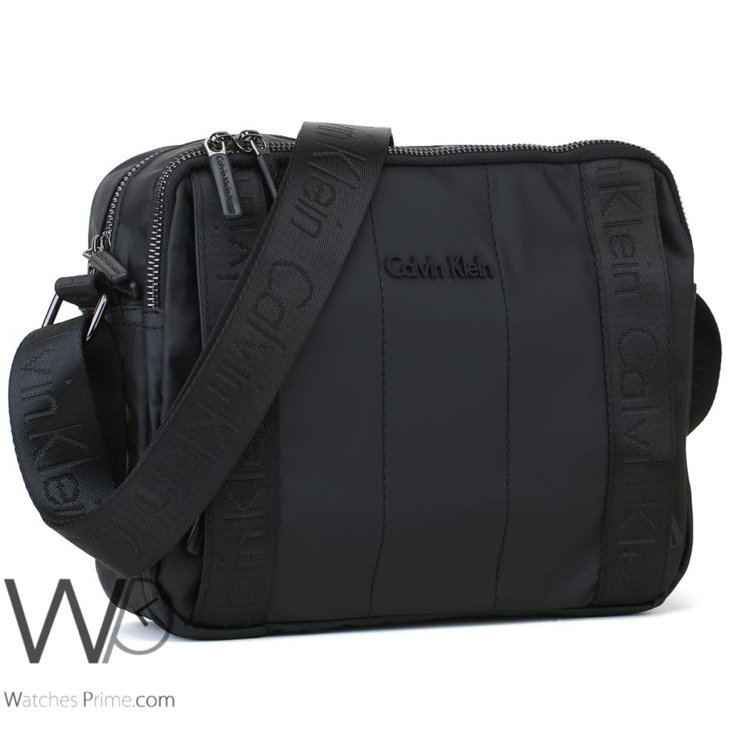 Calvin Klein CK Nylon Crossbody Bag Black | Watches Prime