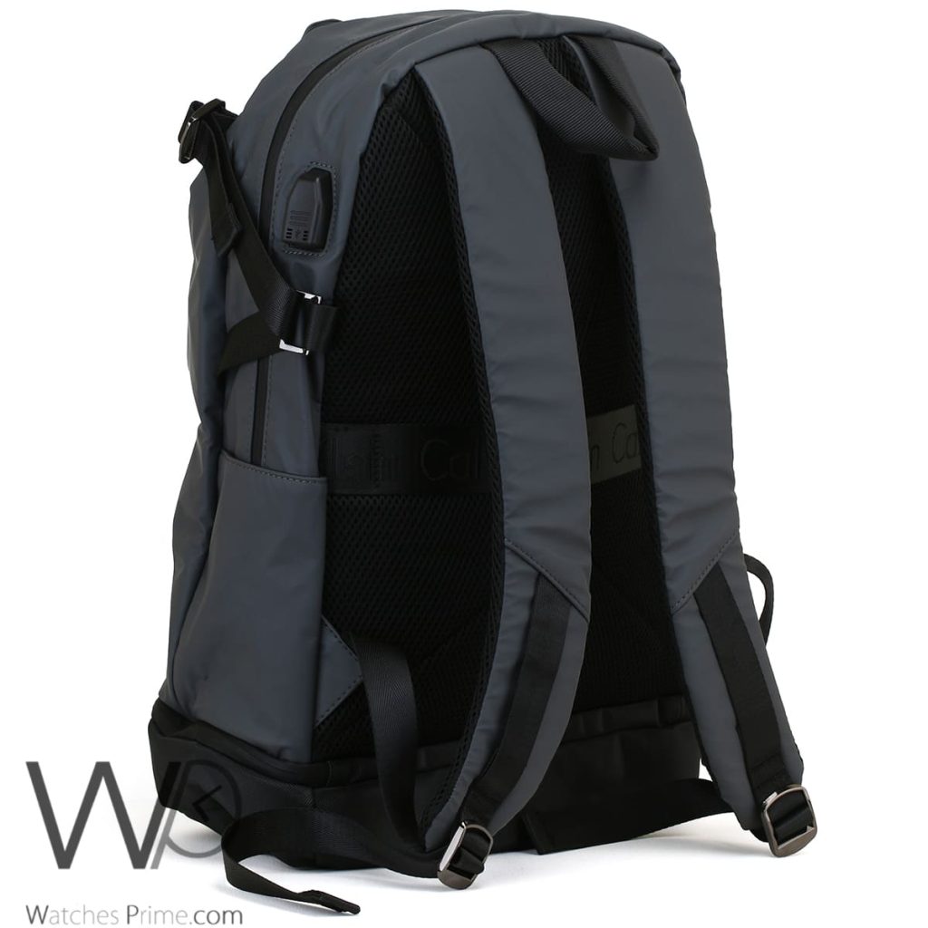 Calvin Klein Jeans CK Backpack Bag Gray Men | Watches Prime