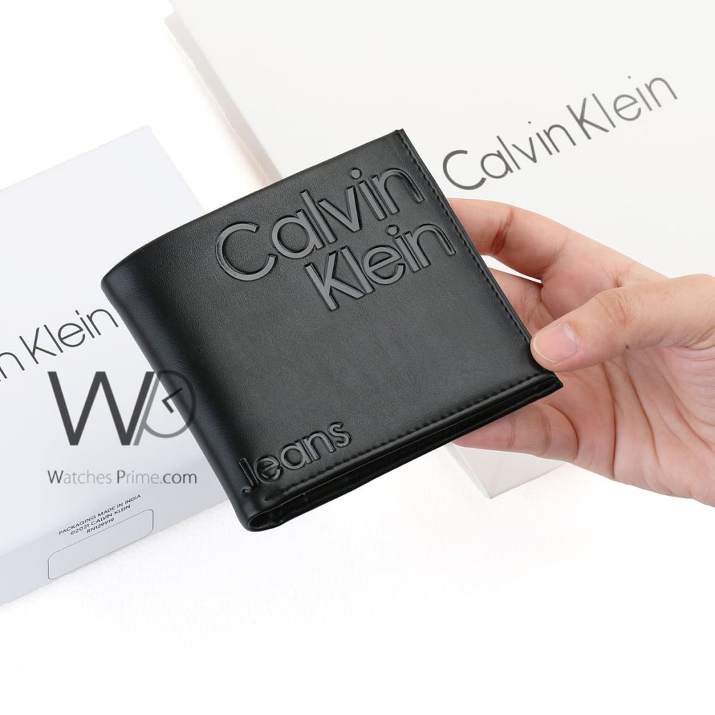 Calvin Klein Jeans CK Wallet Black Men | Watches Prime