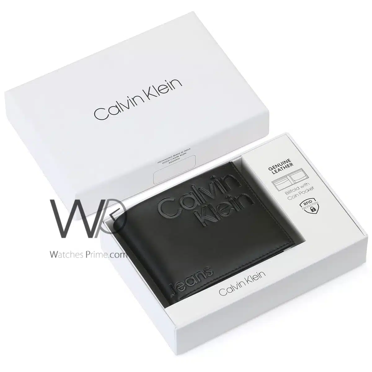 Calvin Klein Jeans CK Wallet Black Men | Watches Prime