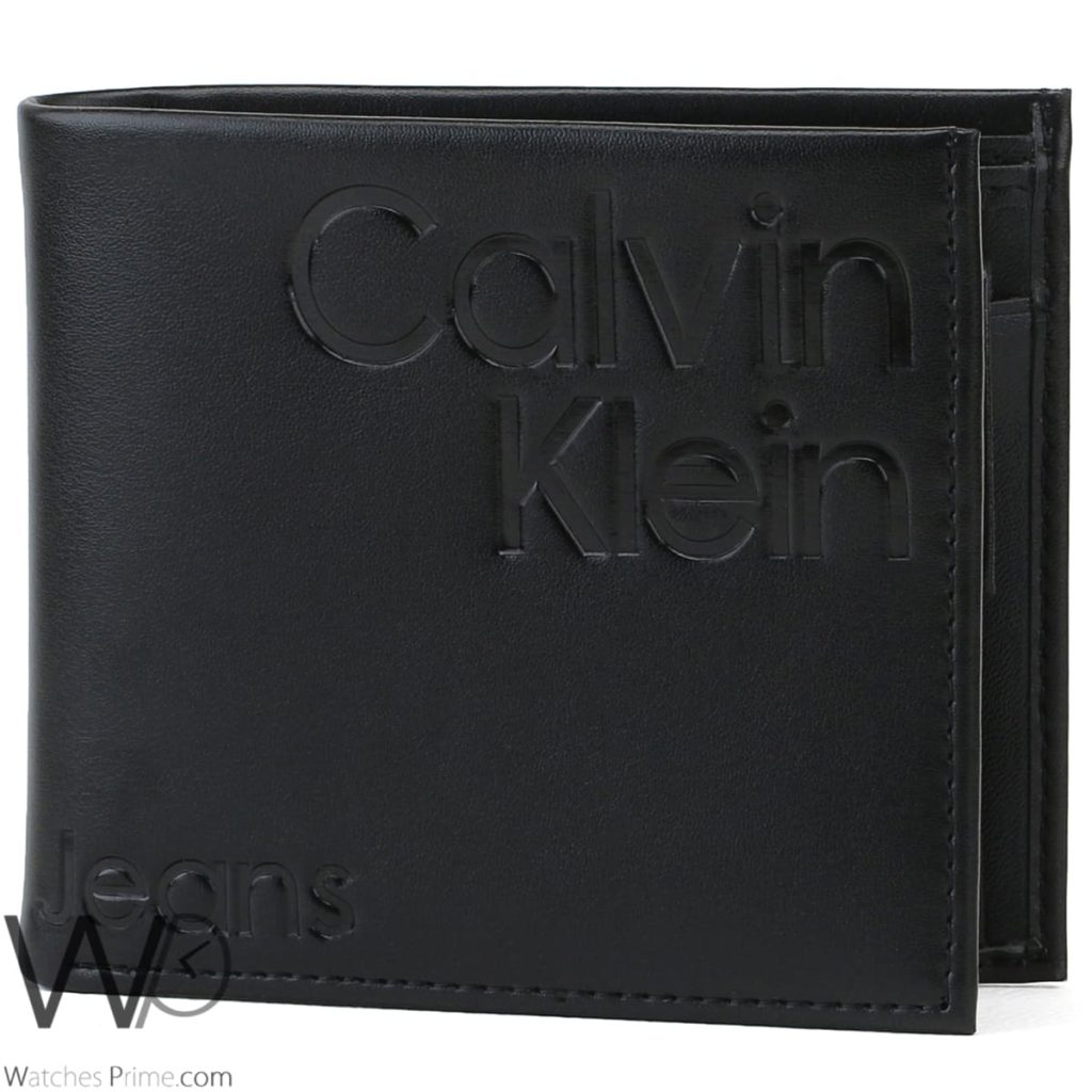Calvin Klein Jeans CK Wallet Black Men | Watches Prime