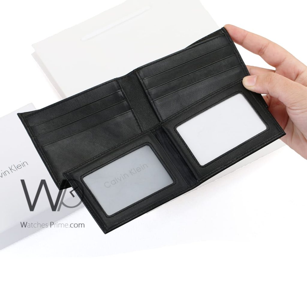 Calvin Klein Card Holder CK Patterned Wallet | Watches Prime