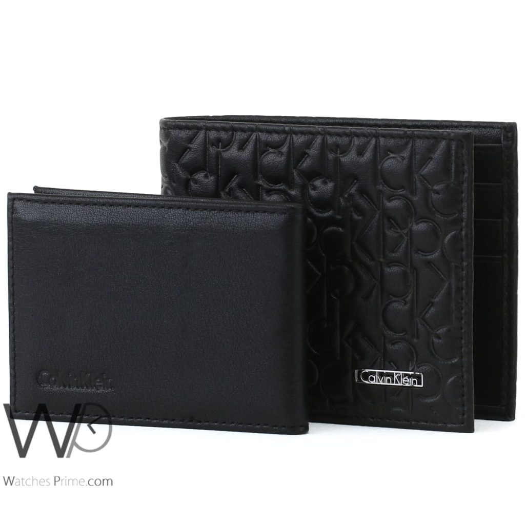 Calvin Klein Card Holder CK Patterned Wallet | Watches Prime