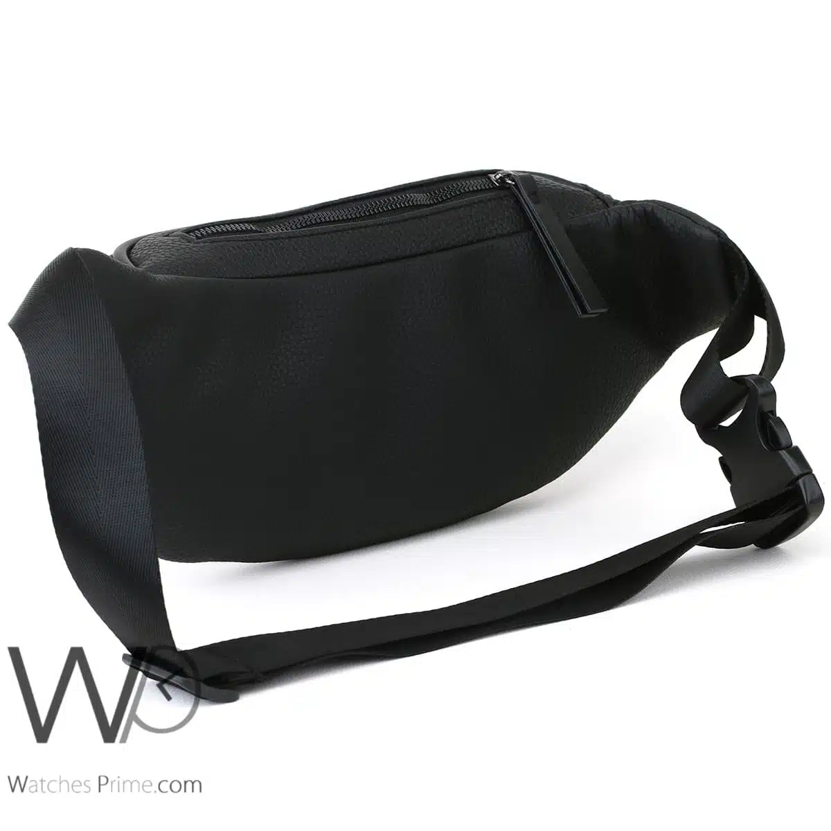Tommy Hilfiger Leather Waist Bag Men Black | Watches Prime