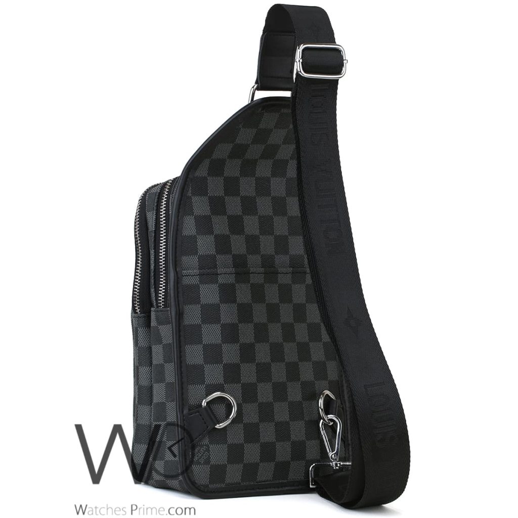 Louis Vuitton LV Shoulder Bag Black For Men | Watches Prime