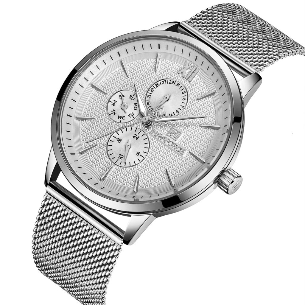 Naviforce Men's Watch NF3003 S W | Watches Prime