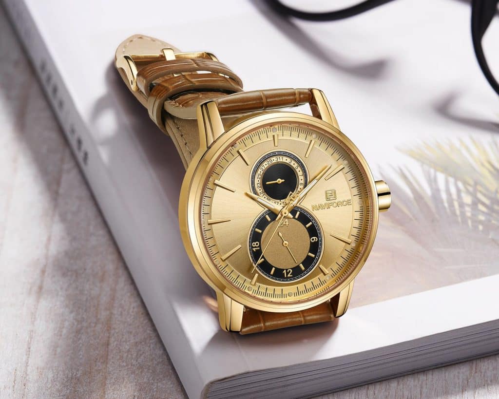 Naviforce Men's Watch NF3005 G G L BN | Watches Prime