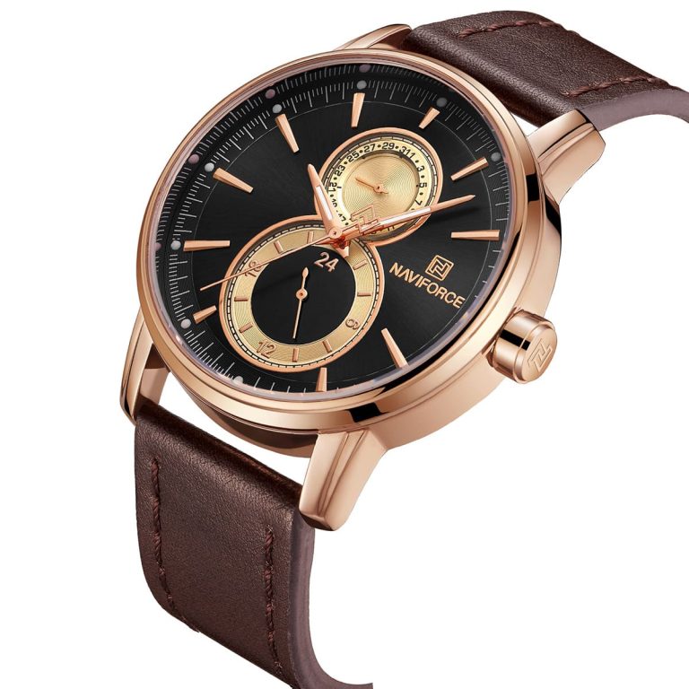 Naviforce Men's Watch NF3005 RG B D BN | Watches Prime