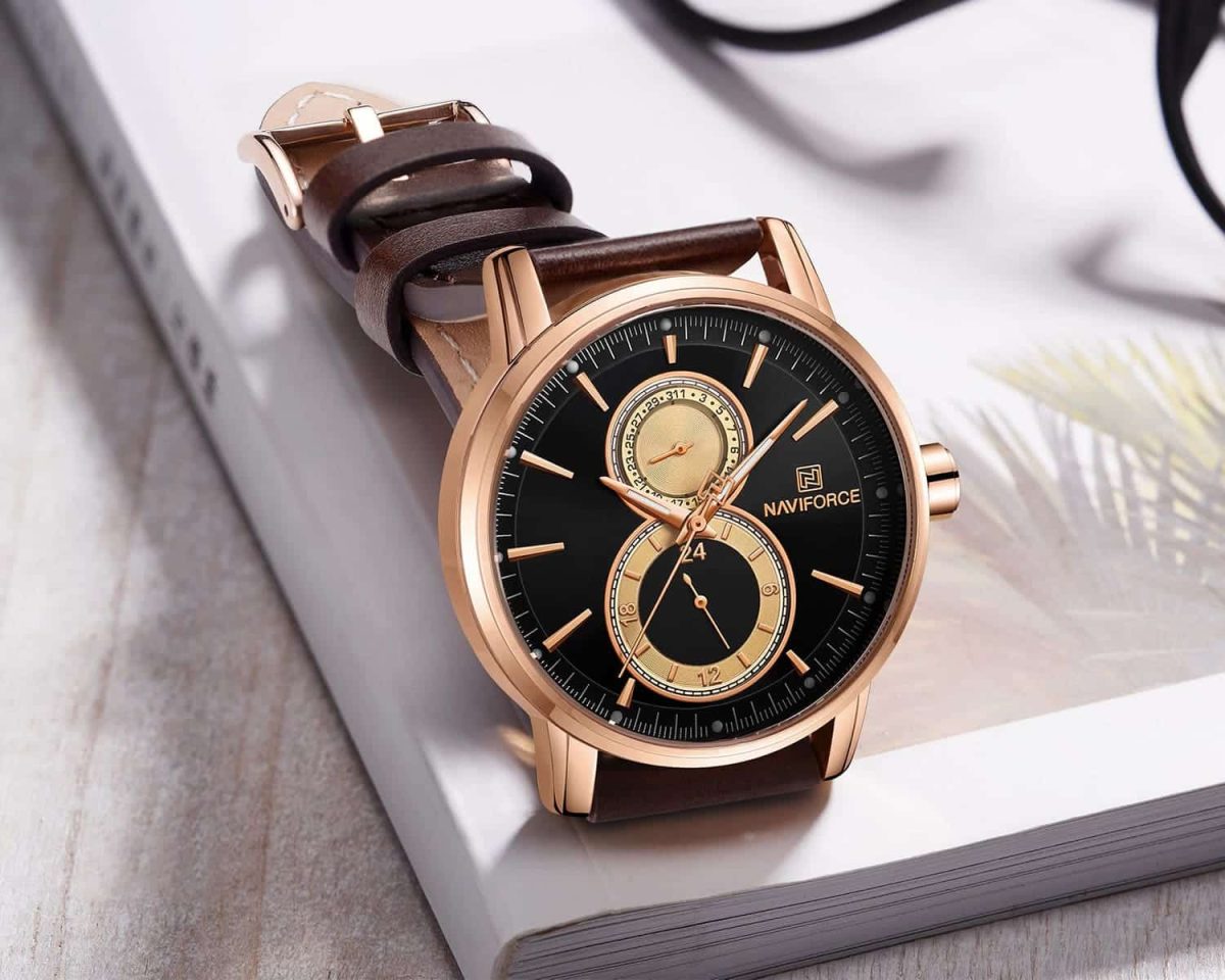 Naviforce Men's Watch NF3005 RG B D BN | Watches Prime