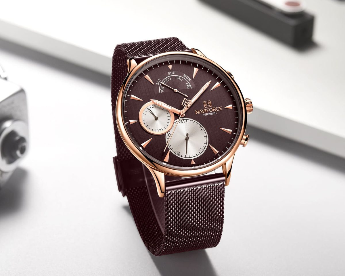 Naviforce Men's Watch NF3010 RG CE | Watches Prime