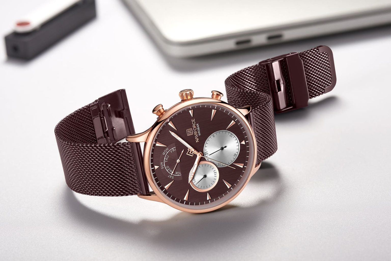 Naviforce Men's Watch NF3010 RG CE | Watches Prime